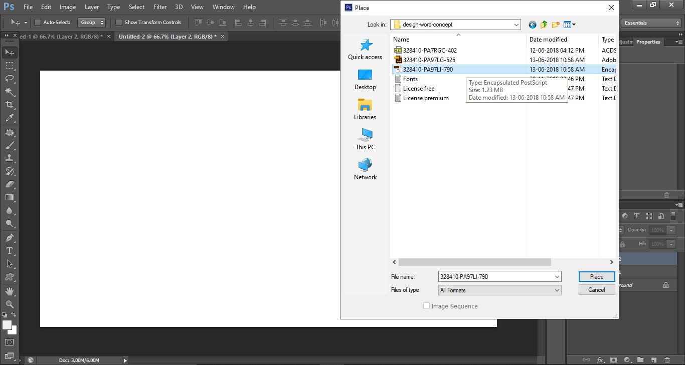How to Edit EPS File in Photoshop - Made Stuff Easy
